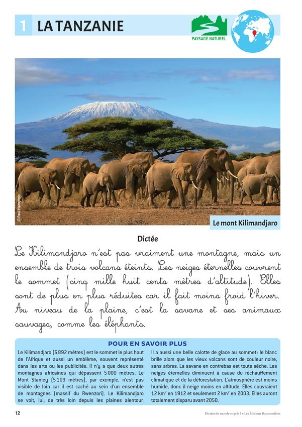 Scop Les Editions buissonnieres - Dictées du monde