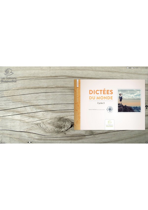 Scop Les Editions buissonnieres - Dictées du monde fichier web