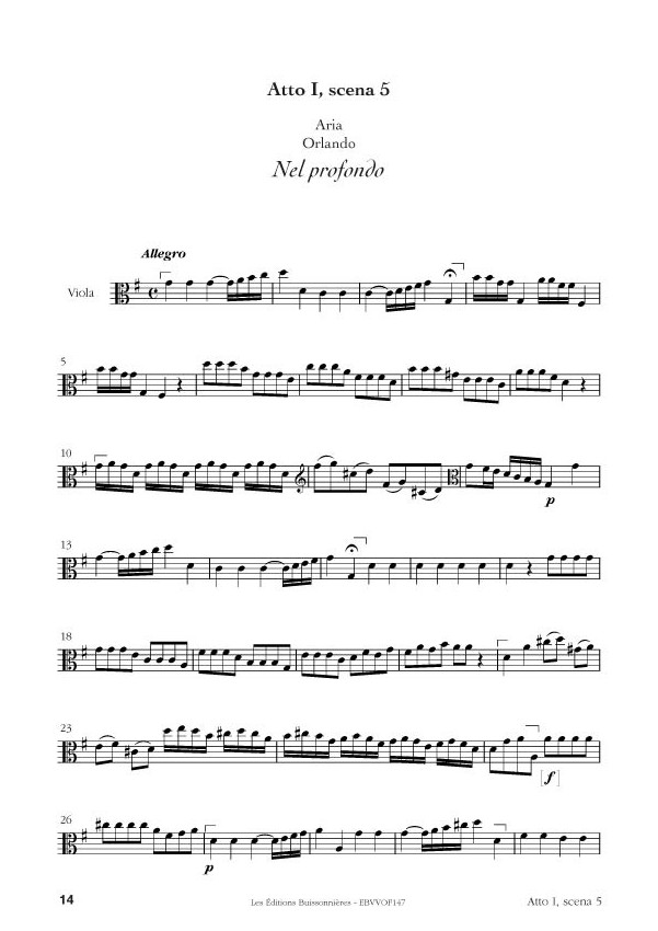 Scop Les Editions buissonnieres - Vivaldi : Orlando furioso, RV 728 ...